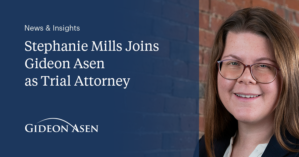 Stephanie J. Mills Joins Gideon Asen
